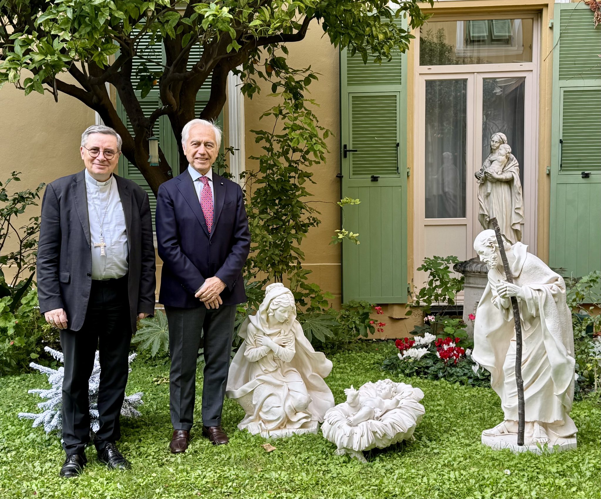 Visit of Ambassador Di Luca to His Excellency Archbishop David ...